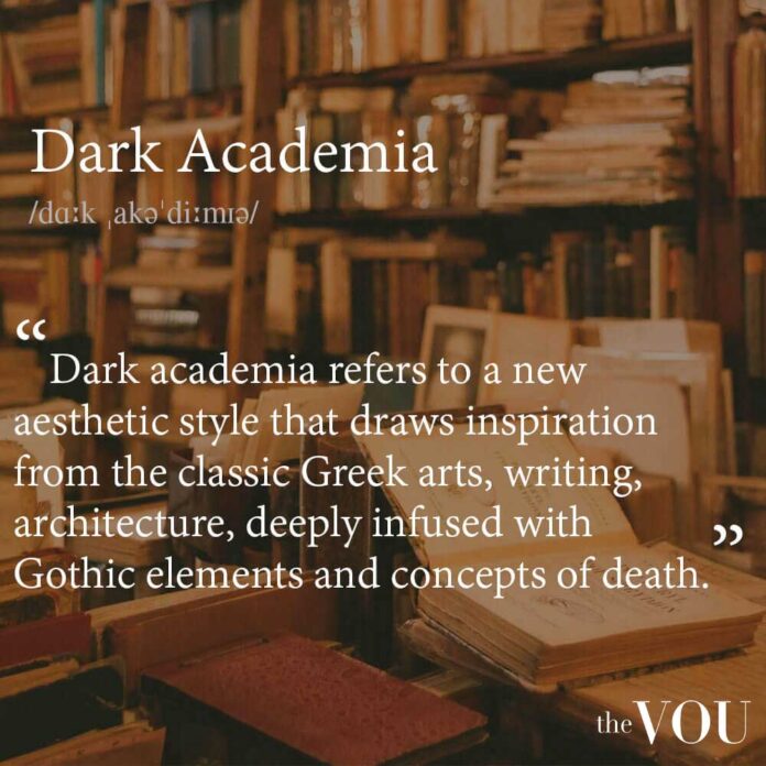 Dark Academia Aesthetic: logra el look de inspiración intelectual