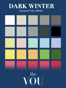 Winter Seasonal Colour Palettes for Men Explained (With Complete ...