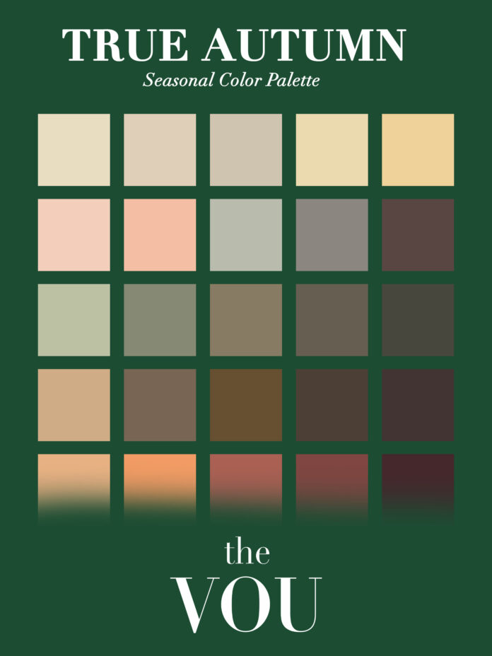 Autumn Colour Palette for Men - Complete Styling Guide