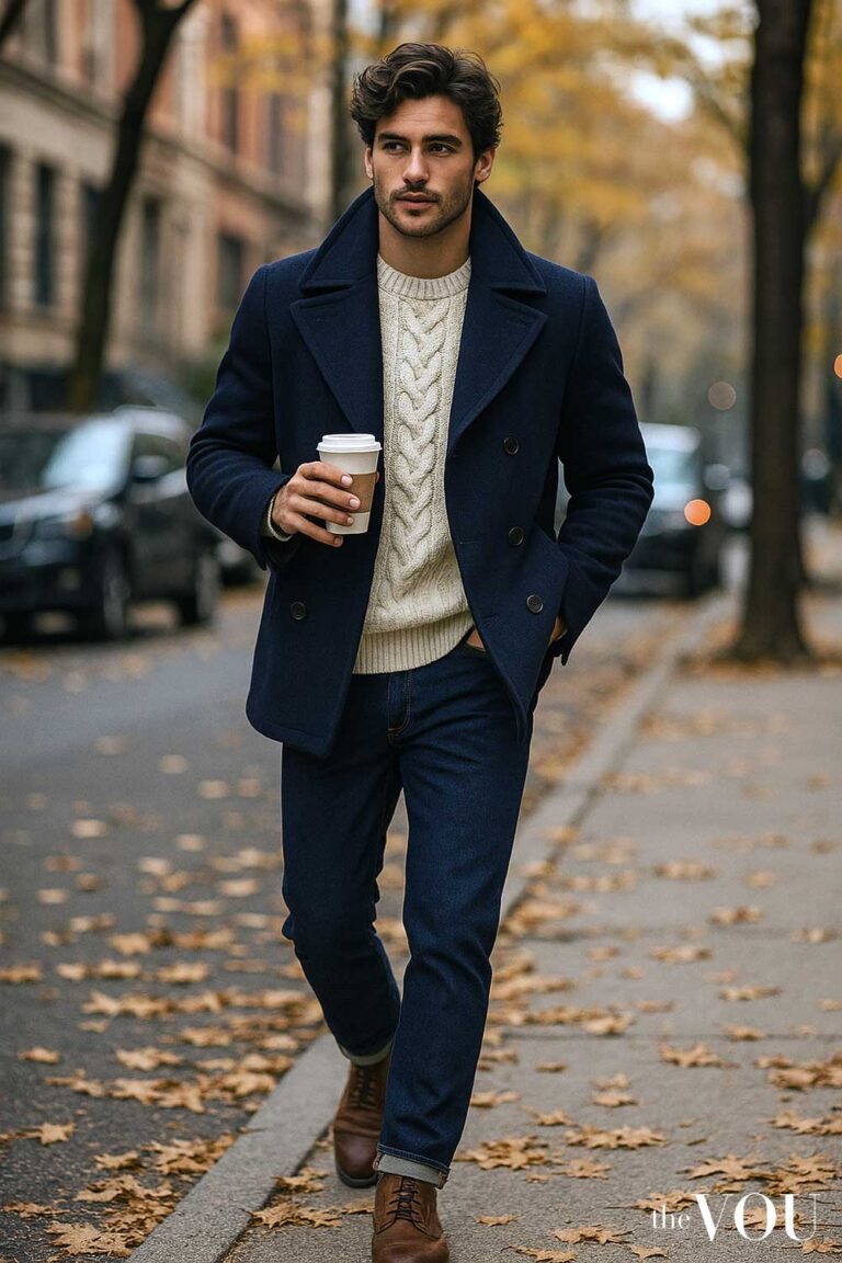 Naval Peacoat Styling for an Old Money Look - Men's Guide | The VOU