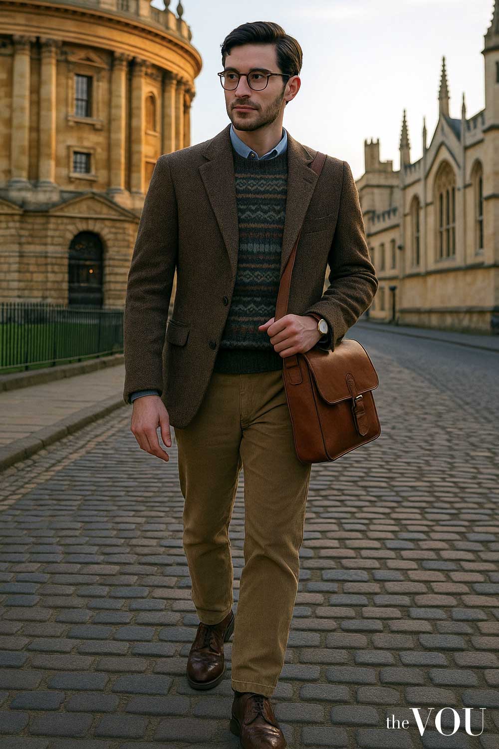 Light Academia Style Allure - The Secret to Intellectual Chic Modern Men