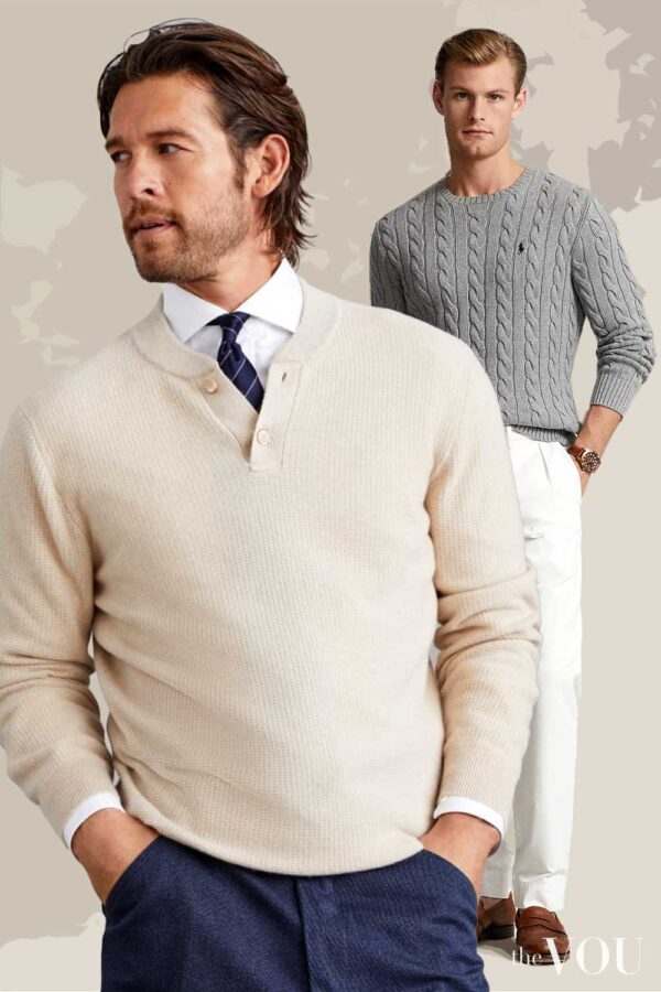 Sweaters Styling Guide for Men - 15 Ways to Wear Sweaters by Occasion