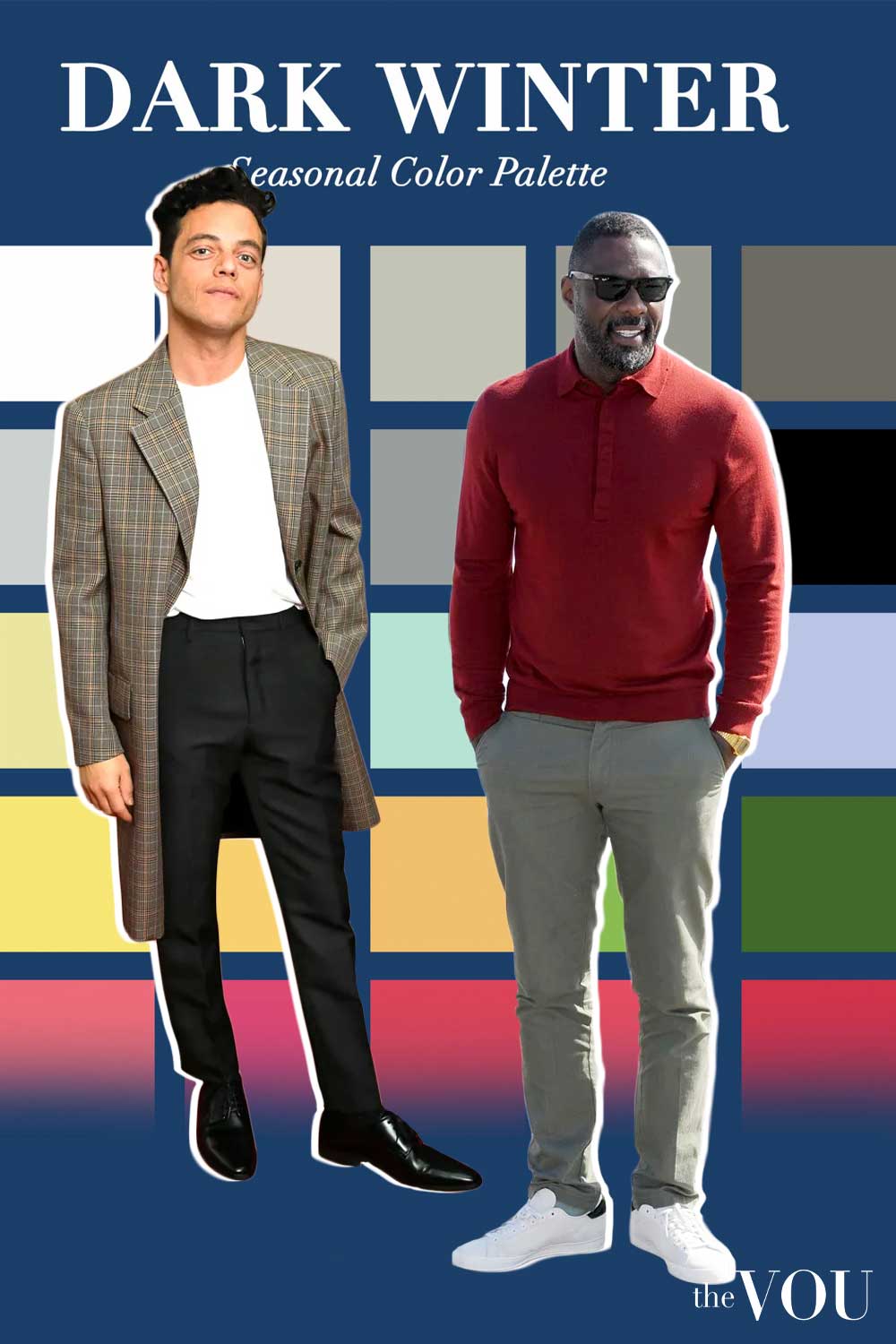 Winter Color Palette For Men