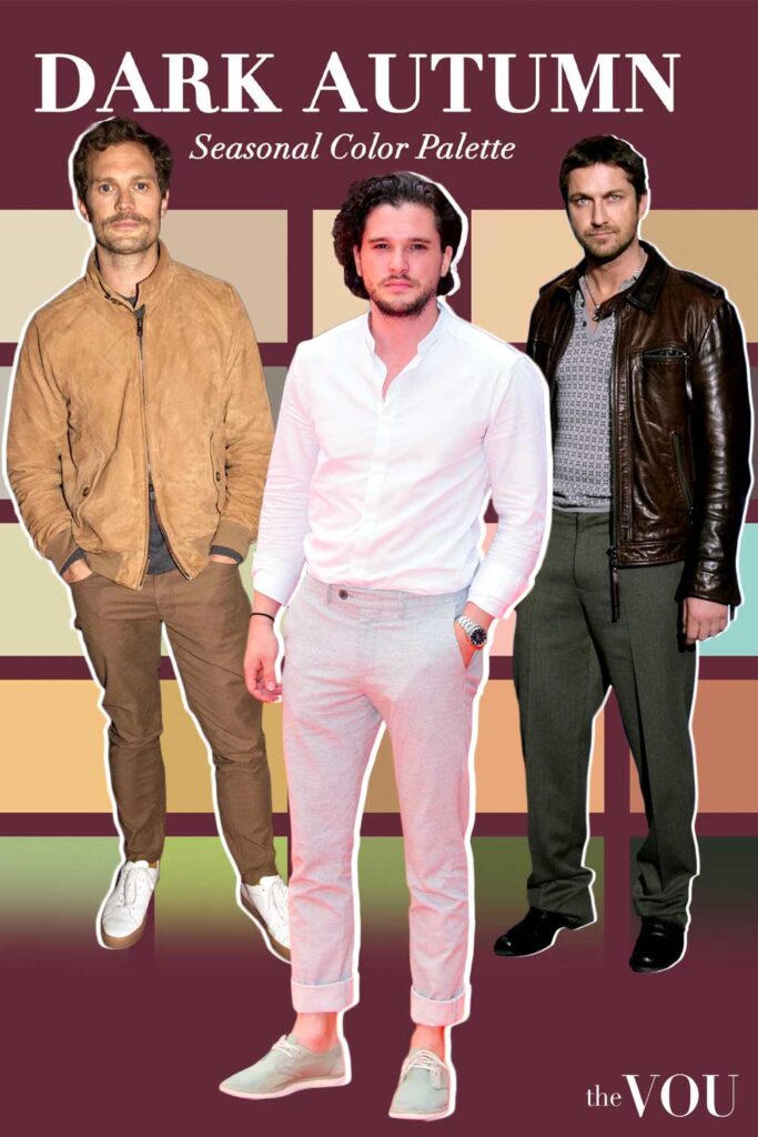 Deep/Dark Autumn Colour Palette Complete Guide For Men
