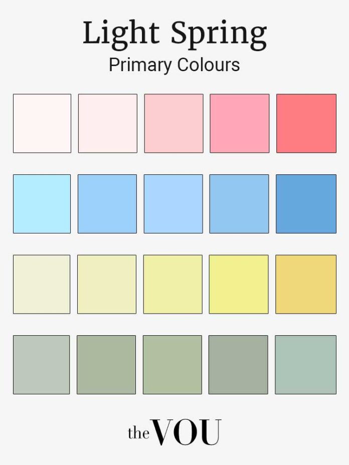 Light Spring Colour Palette Complete Guide for Men
