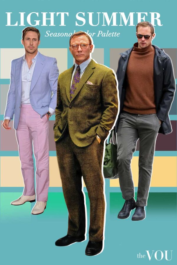 Light Summer Colour Palette Complete Guide for Men | The VOU