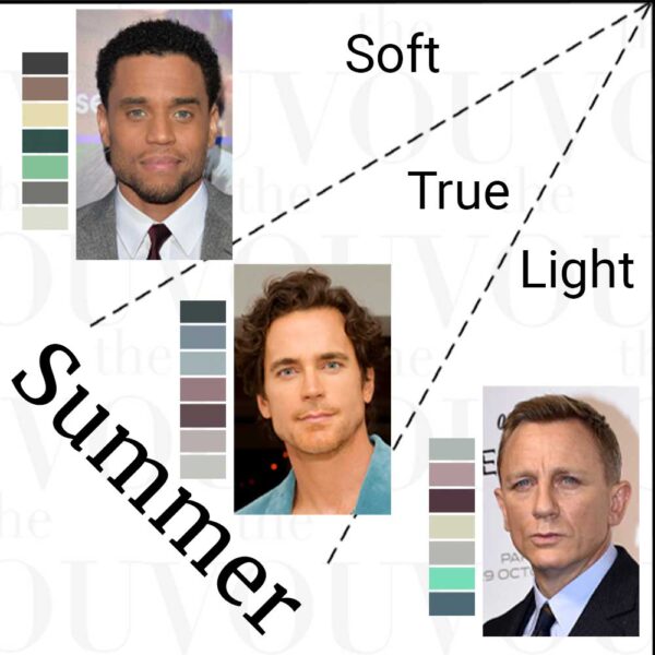 Seasonal Colour Palettes for Men (ALL 12) - Dress Like Celebrities ...