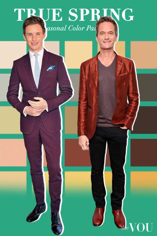 True/Warm Spring Colour Palette - Complete Men's Guide