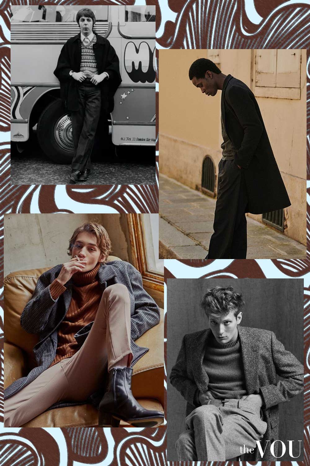 Beatnik Dark Academia Men's Dress Code Mastery | The VOU