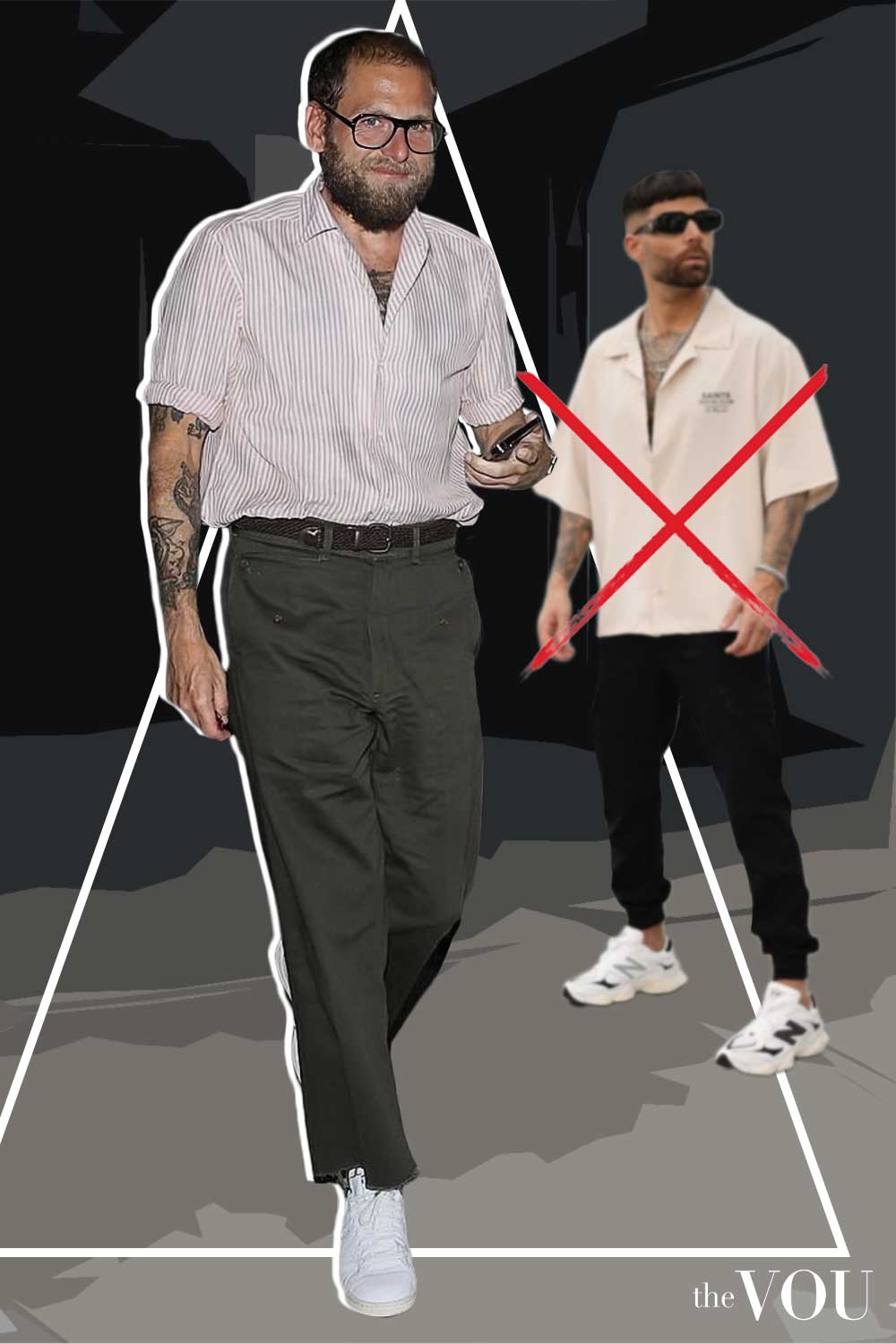 The Basics of Dressing With a Triangle Body Shape for Men | The VOU