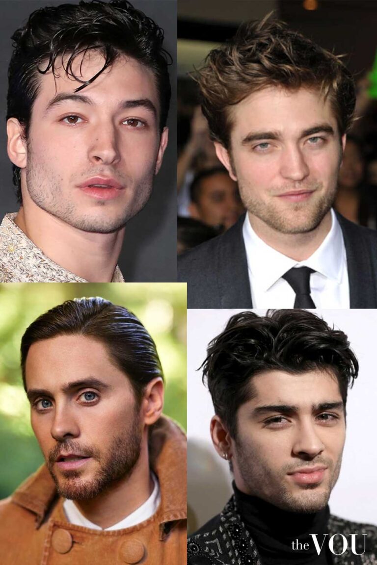 10 Diamond Face Shape Male Celebrities and Their Styling Tips | The VOU