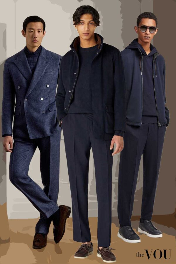 16 All-Navy Monochrome Outfit Ideas for Men | The VOU