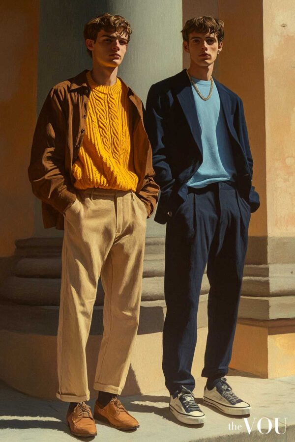 Spring Colour Palette Outfits for Men - Curated By The VOU's ...