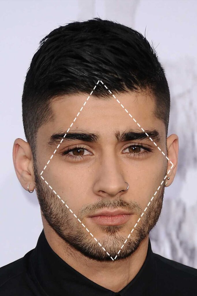 10 Diamond Face Shape Male Celebrities and Their Styling Tips | The VOU