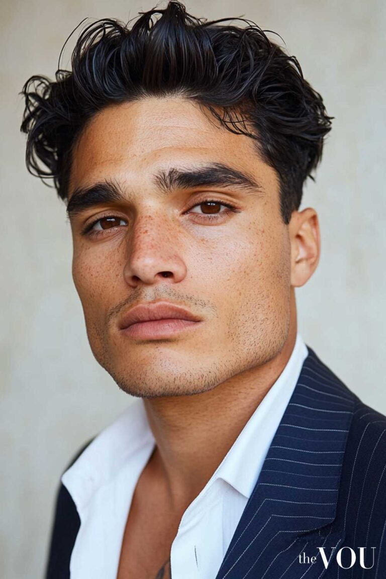 Most Recommended Hairstyles for Men with Pear Face Shape | The VOU