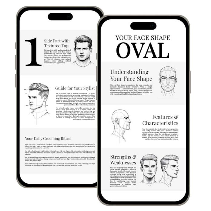 Professional Face Shape Analysis for Men • The VOU