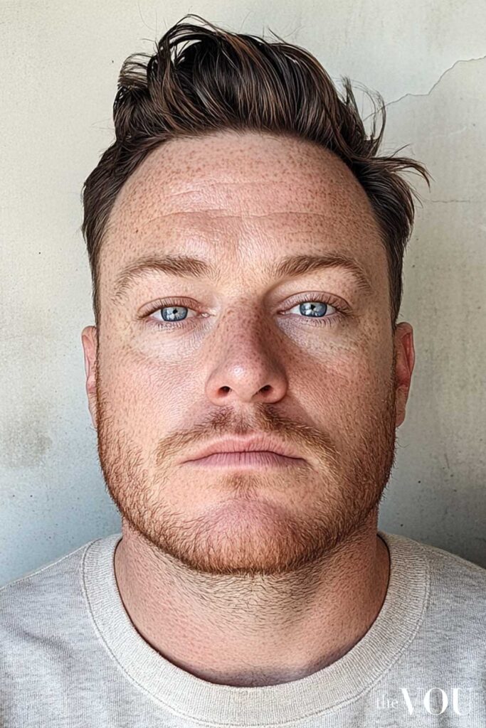 Most Recommended Hairstyles for Men with Pear Face Shape | The VOU