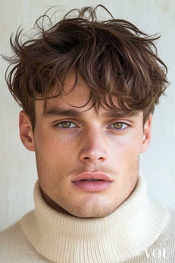 Los peinados más recomendados para hombres con forma de cara alargada ...