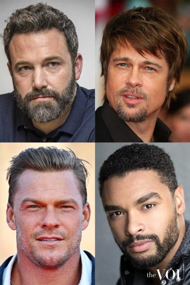 Best Beard Styles for Rectangular Face Shapes - The VOU's Style Guide ...