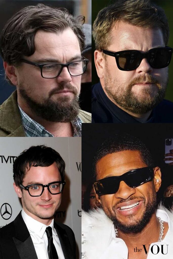 Glasses Styles for Round Face Shape Men Recommended by The VOU's Expert ...