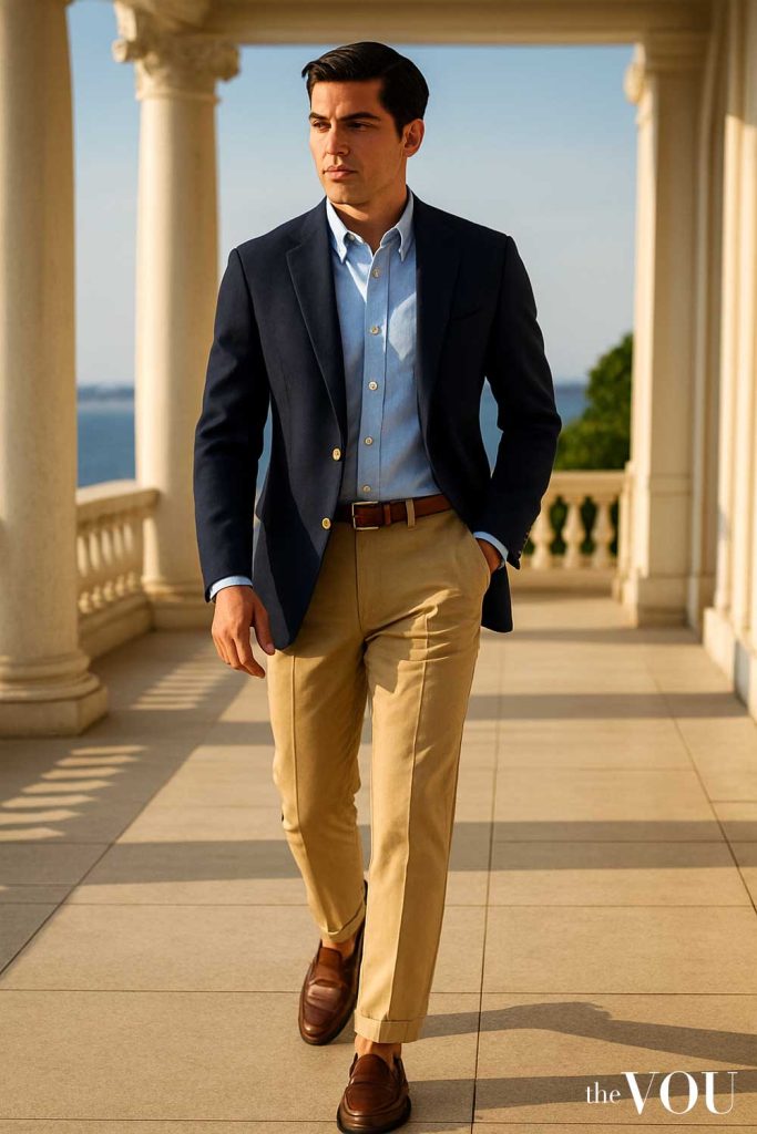 5 consejos sencillos para combinar pantalones chinos con un look de ...