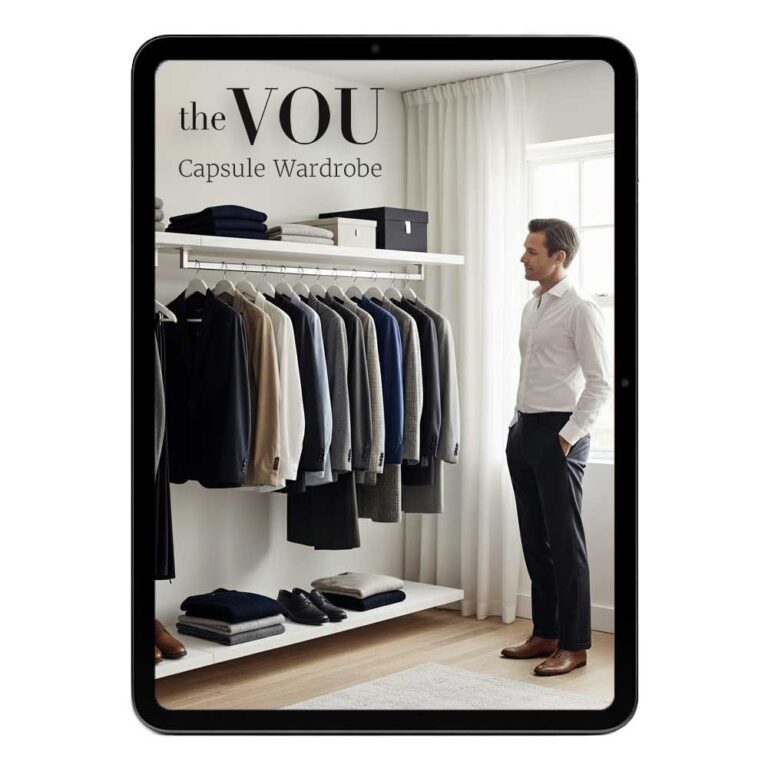 Complete Capsule Wardrobe Building for Men • The VOU